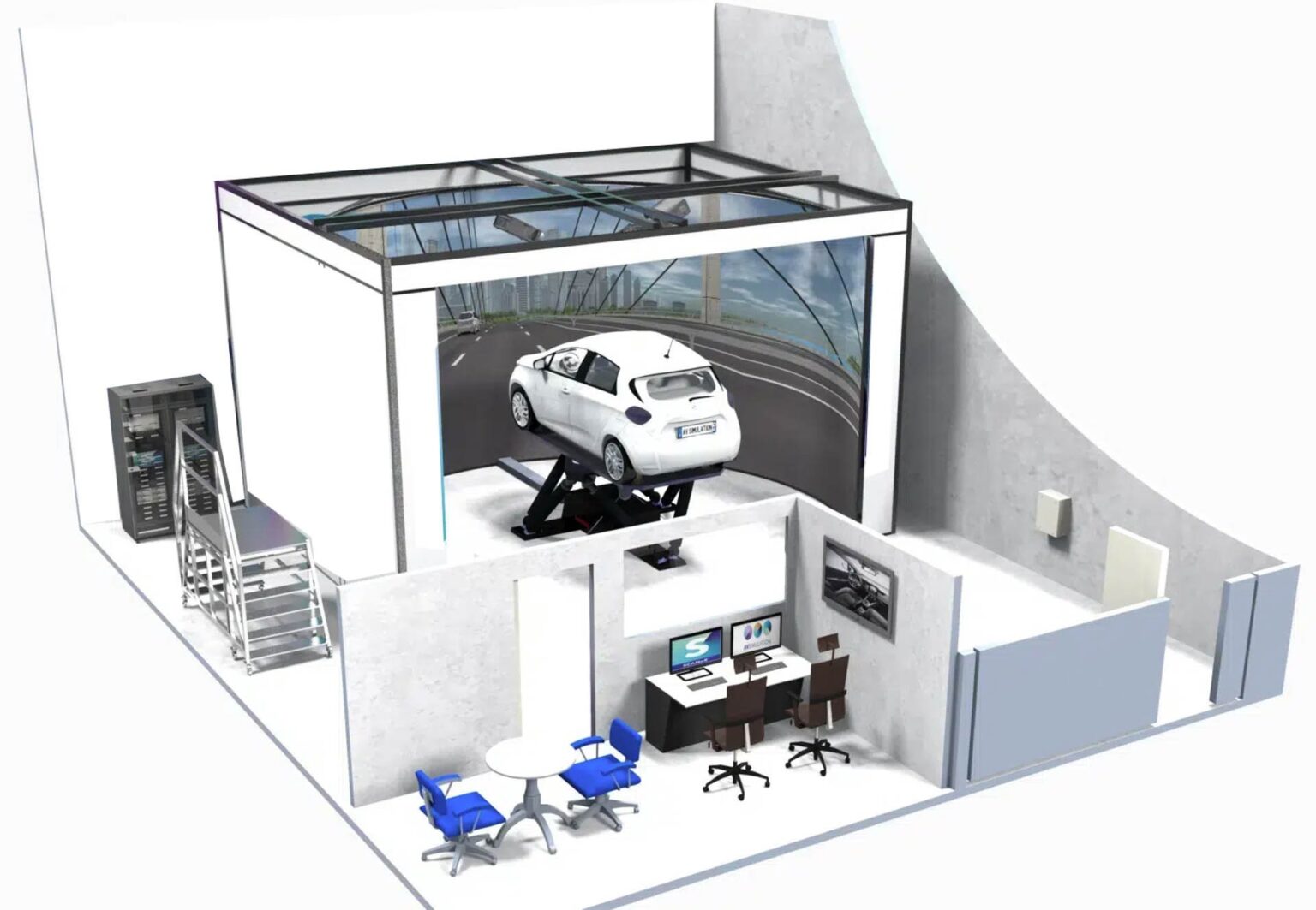 Custom Driving Simulators - AVSimulation