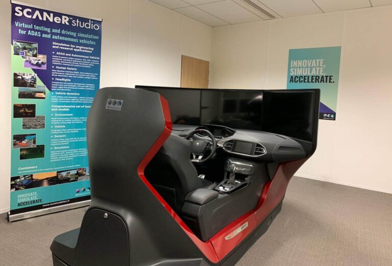 Le simulateur Peugeot chez AVSimulation - AVSimulation